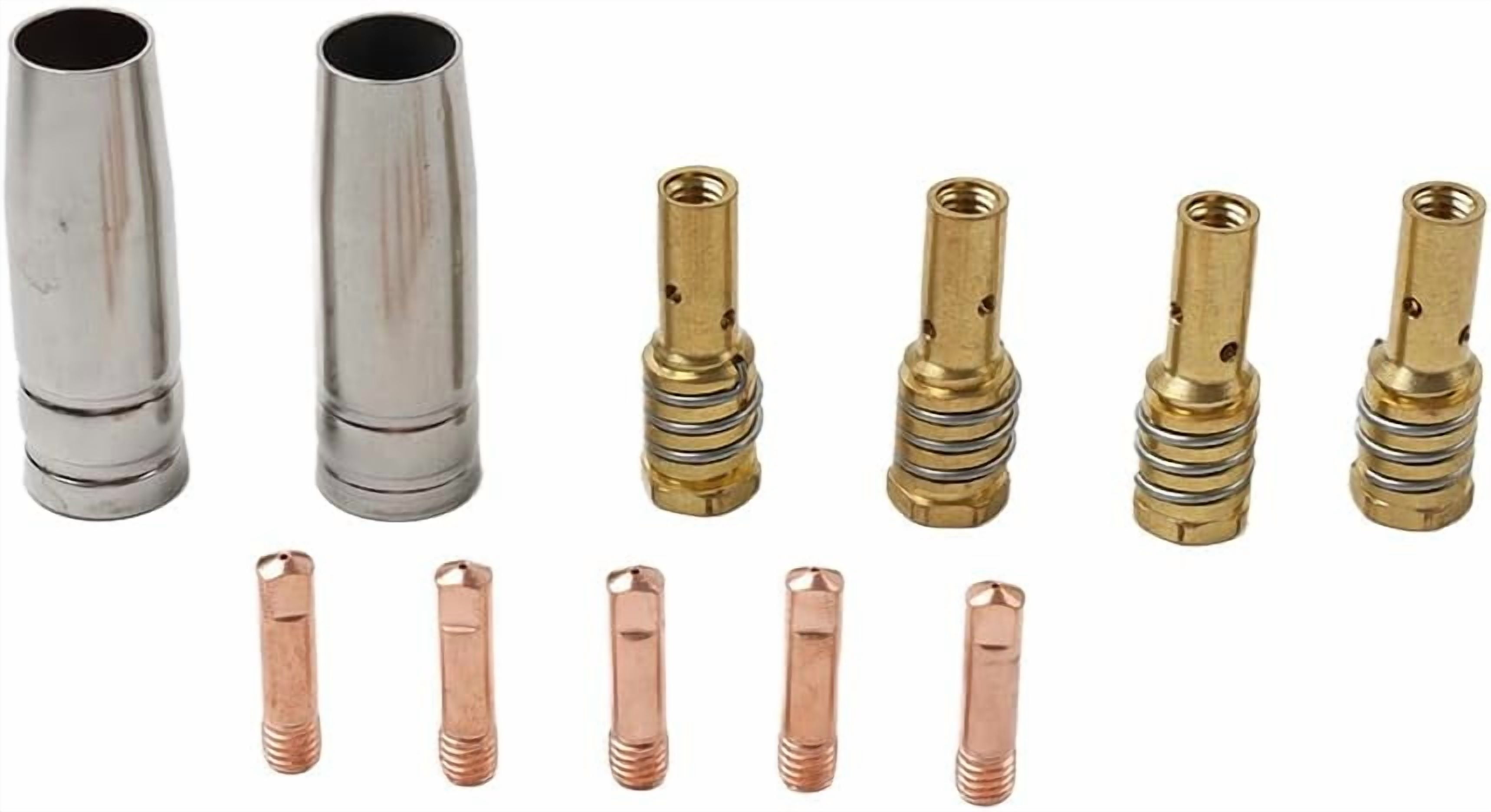 Gamvdout 5Pc x 0.8mm tips 2Pc x nozzle 4Pc x Gas Diffuser MIG Welding ...