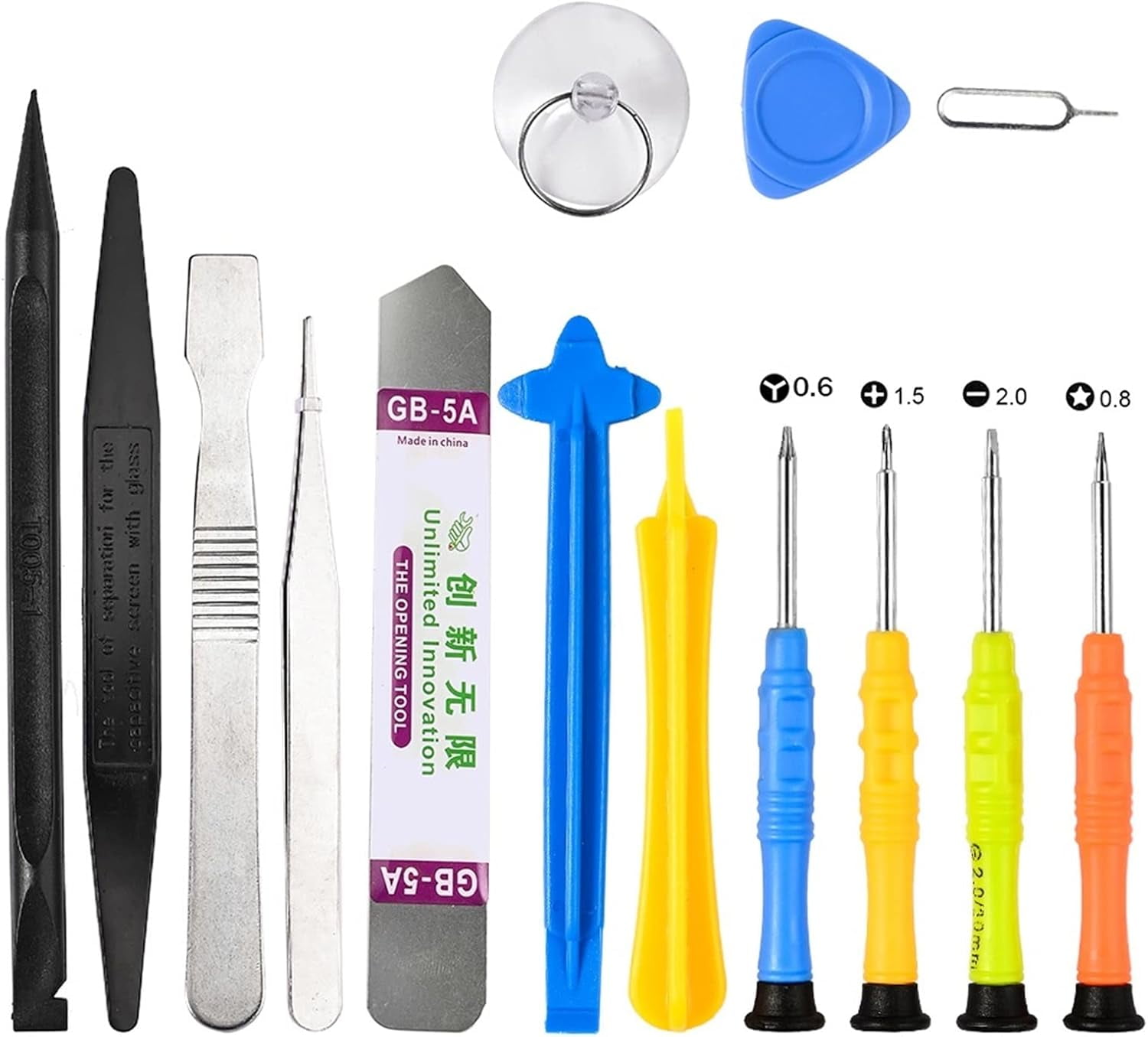 Gamvdout DIY Tool Kit 22 In 1 Mobile Phone Repair Tools Opening ...
