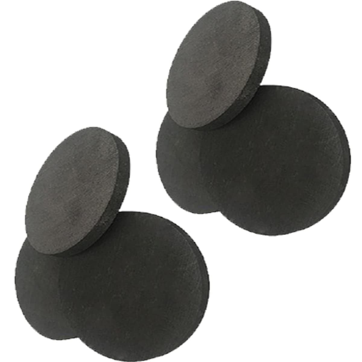 Gamvdout Generic 6pcs Round Graphite Electrode Graphite Felt Sheet ...
