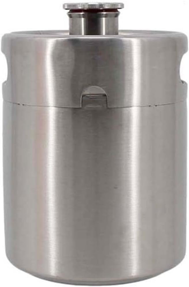 Gamvdout Kegging Tools 2/3.6/4/5L Mini Keg Stainless Screw Cap Single ...