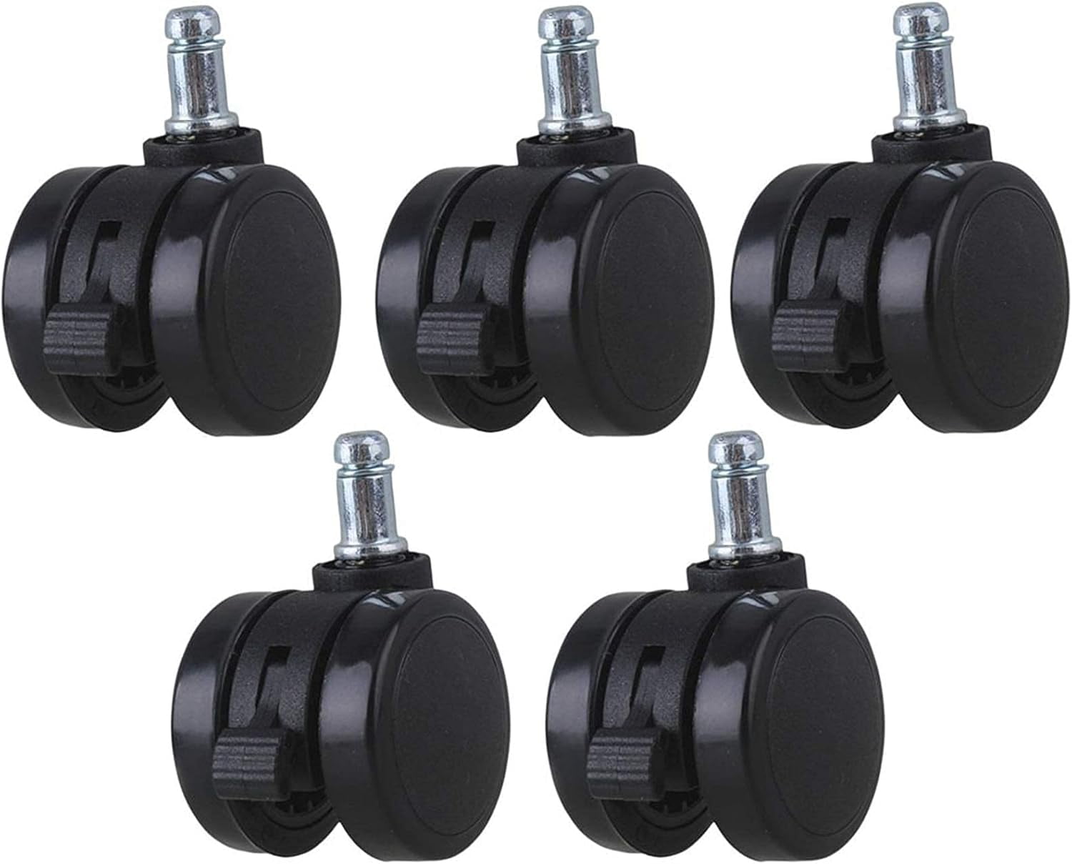 Gamvdout Plate Casters 2 Inch Furniture Office Lifting Frame Casters ...