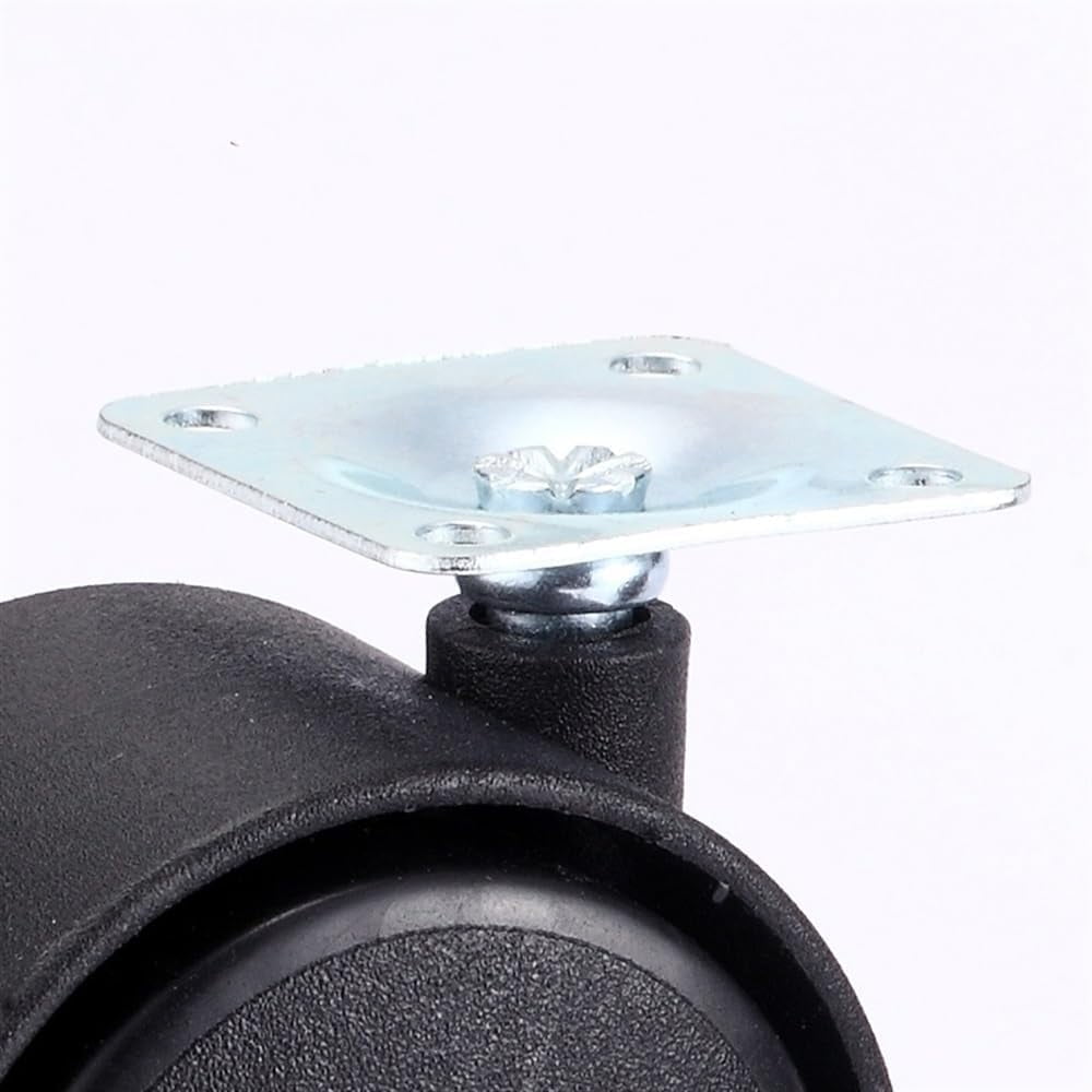 Gamvdout Swivel Stem Castor 4pcs Chair Wheel Furniture Caster 30mm M8 ...