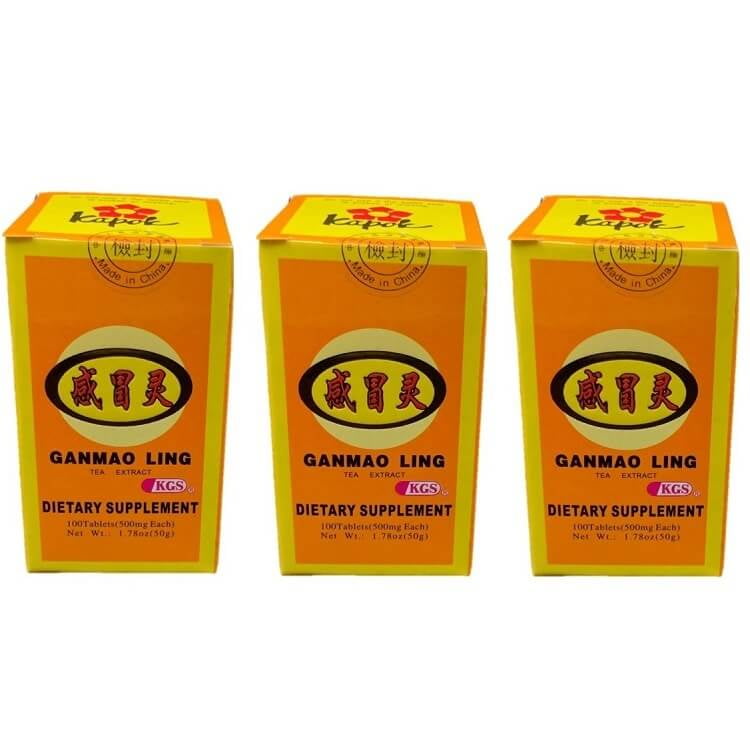 Gan Mao Ling (100 Tablets) - 3 Bottles - Walmart.com