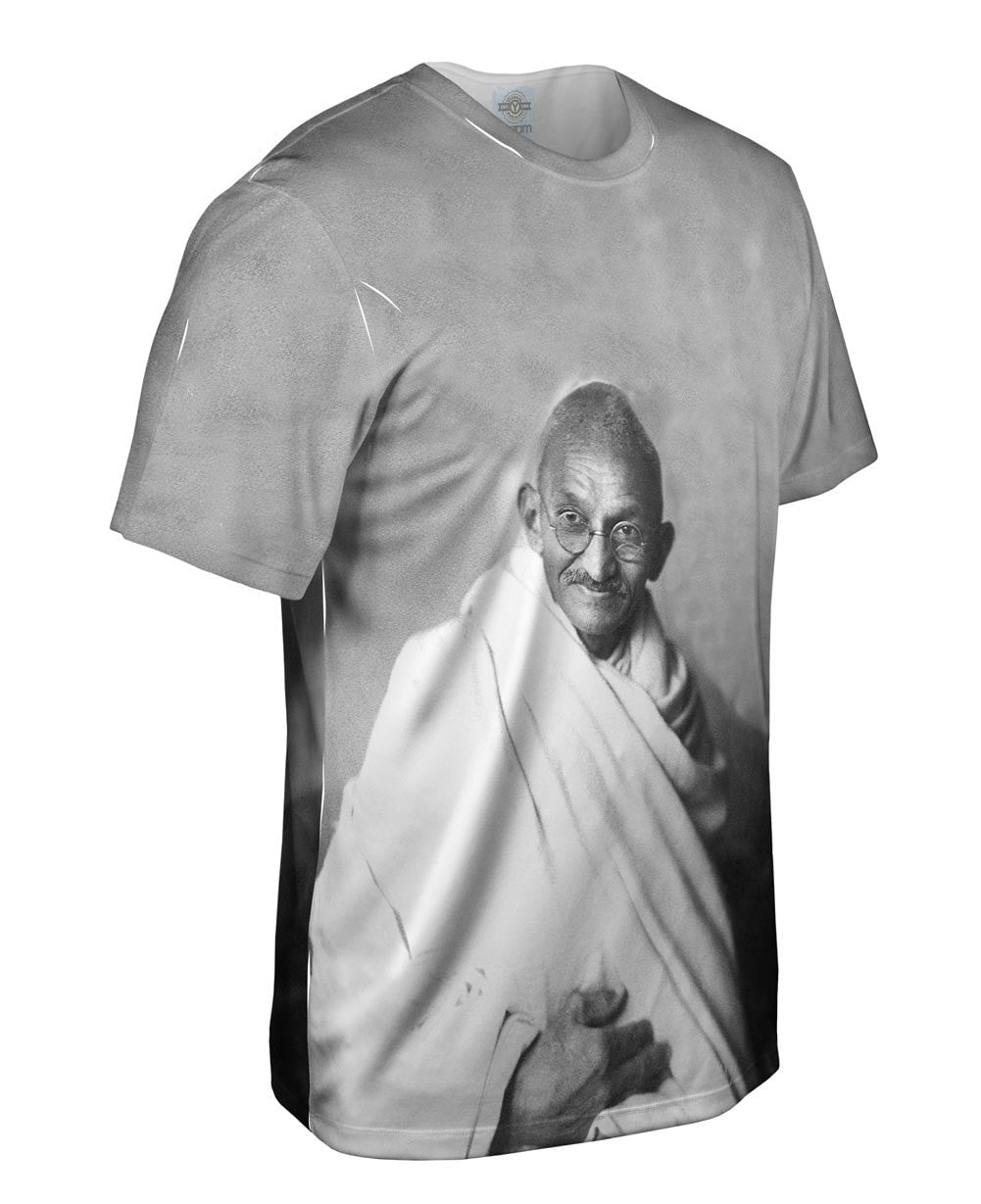 Gandhi - Way Of Peace Mens T-Shirt All Over Print - Walmart.com