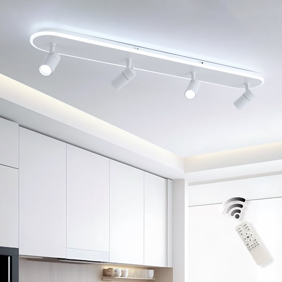White Track Lighting