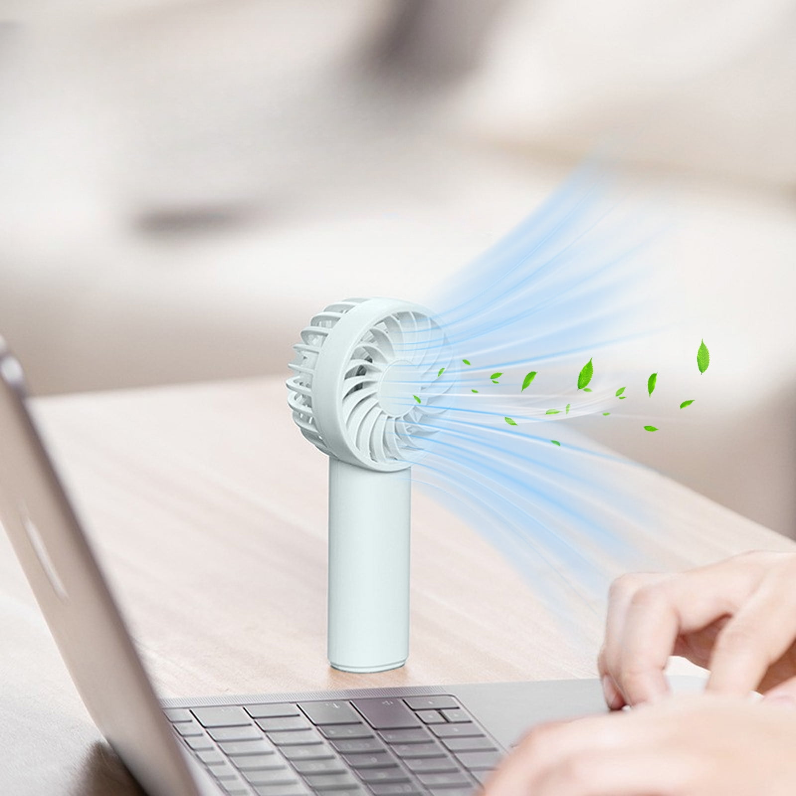 Ganenn Mini Handheld Fan Battery Powered Small Portable Adjustable ...