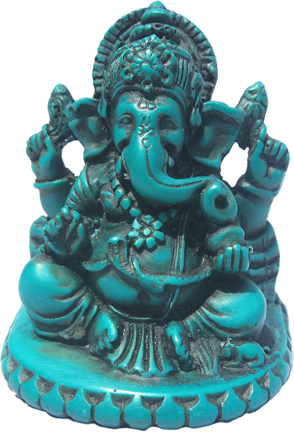 Ganesha Statue, Ganesh Statue, Small Ganesha Statue, Blue Gaensha ...
