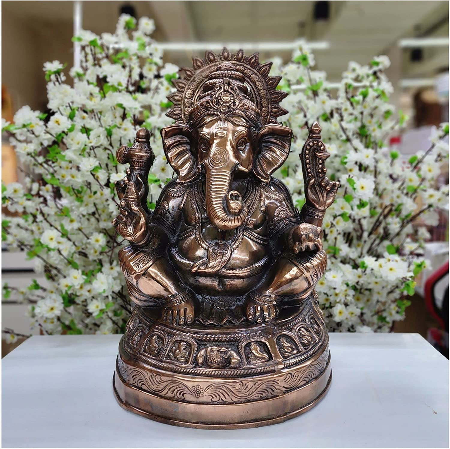 Ganesha Statue Large Ganesha Idol Ganpati Statue Hindu God Statue ...