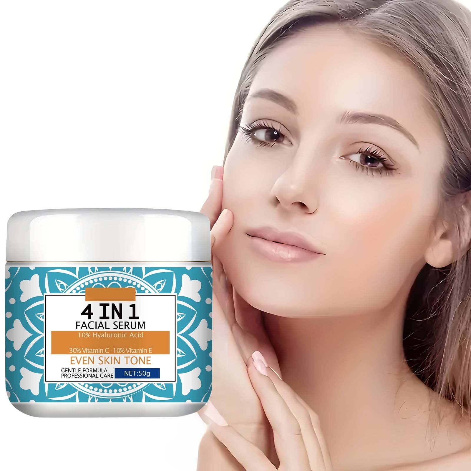 Ganfancp 4 In Full Facial Serum, Deep Hydration Moisturizer, Nourishing ...