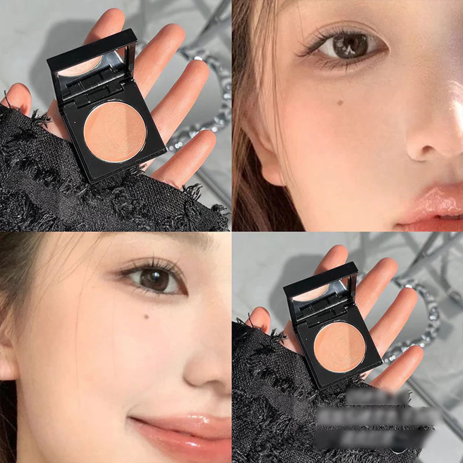 Ganfancp Blush Cream, Double Use Lip Cheek Tint, Six Lively Color ...