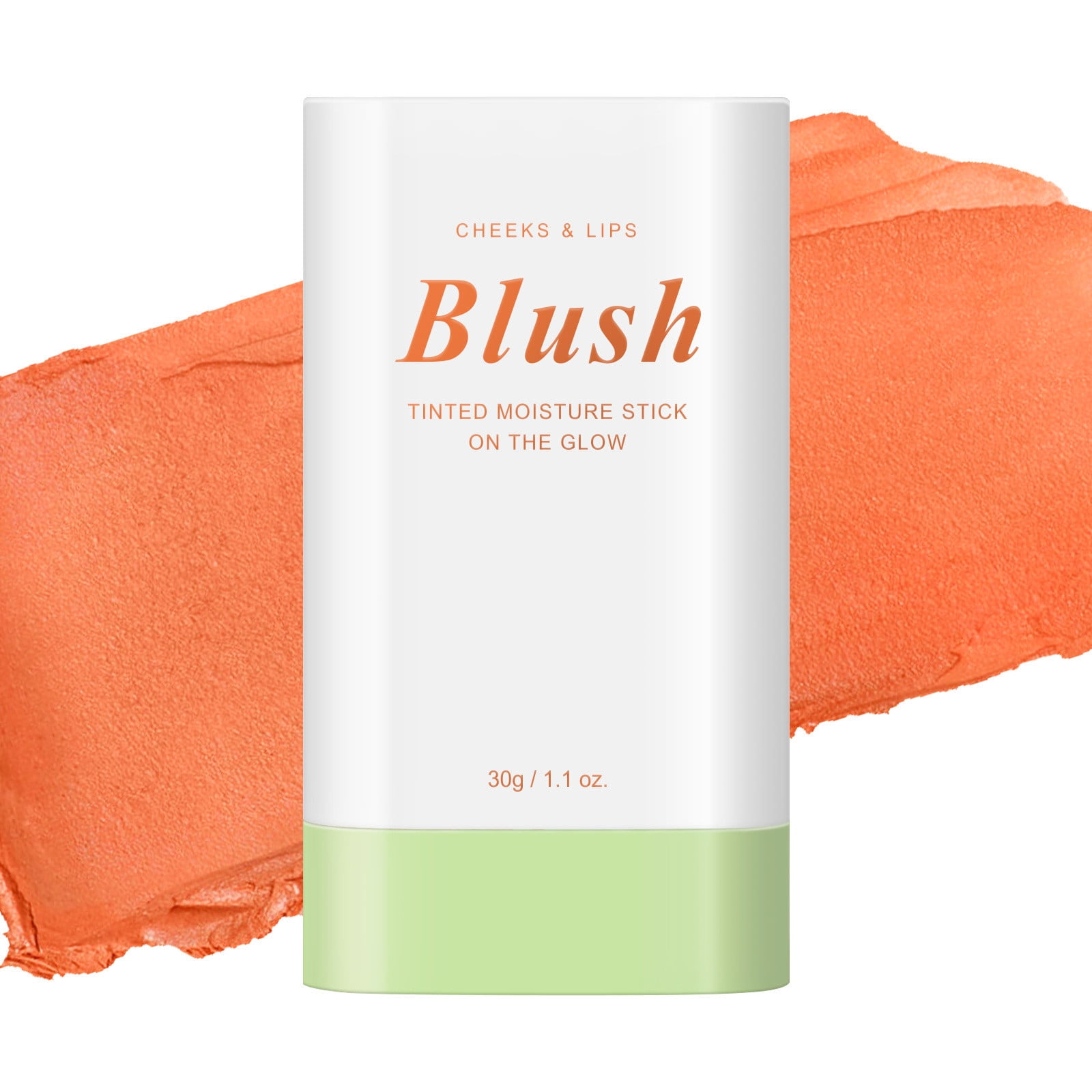 Ganfancp Blush Stick, 2-In-Full Cheek Lip Tint, Creamy Hydrating Recipe ...