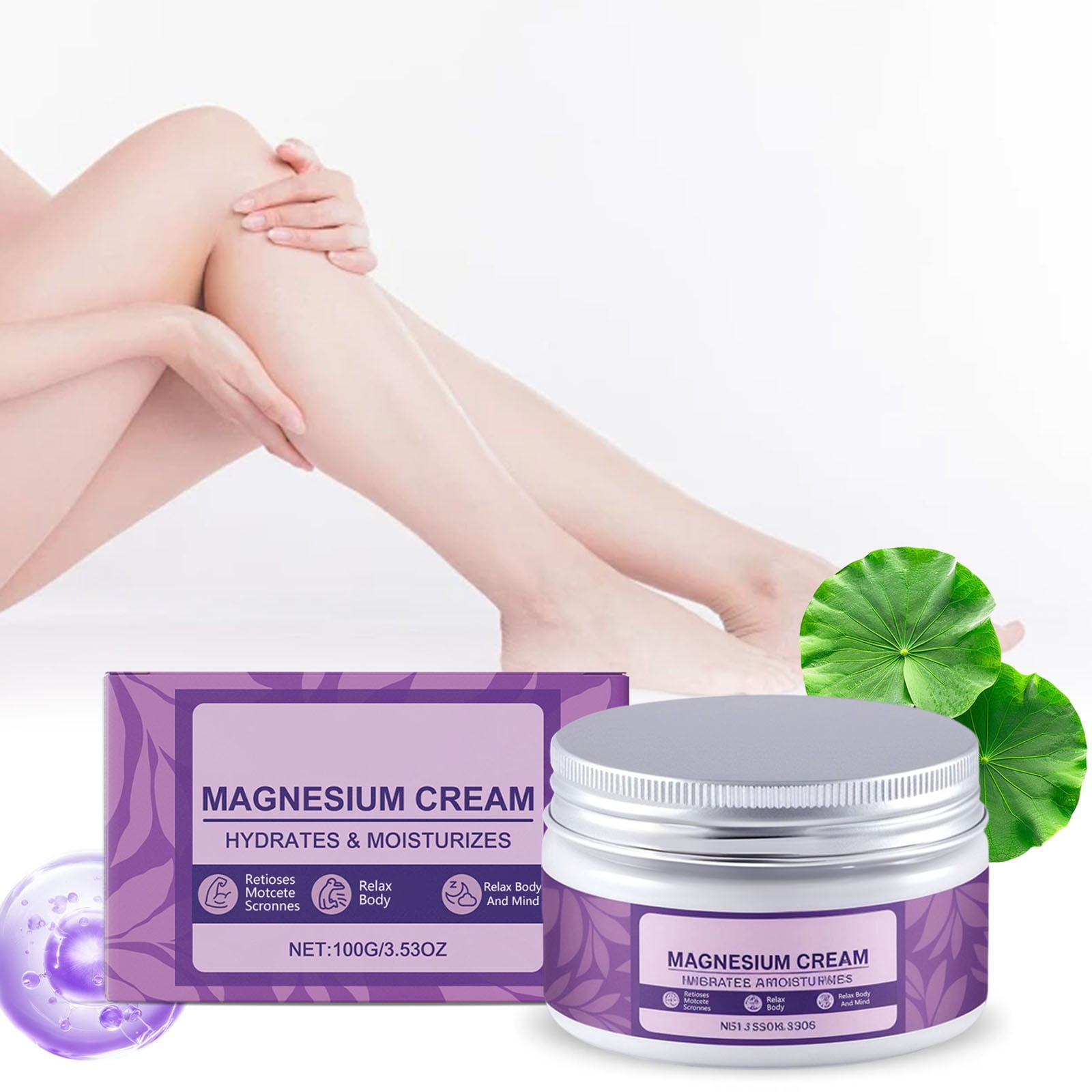 Ganfancp Calming Cream, Nourishing Moisturizer with Dead Sea Minerals ...