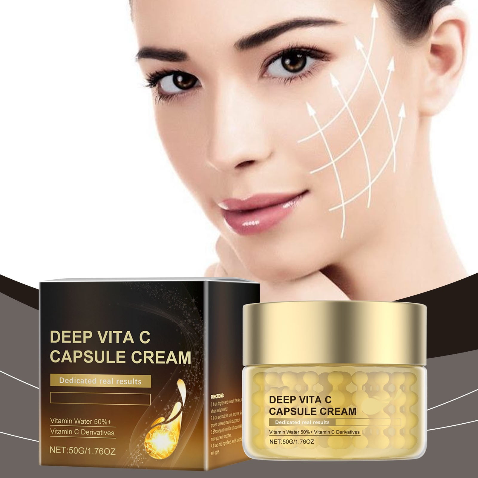 Ganfancp Capsule Moisturizer, Deep Hydration Facial Cream, Redness ...