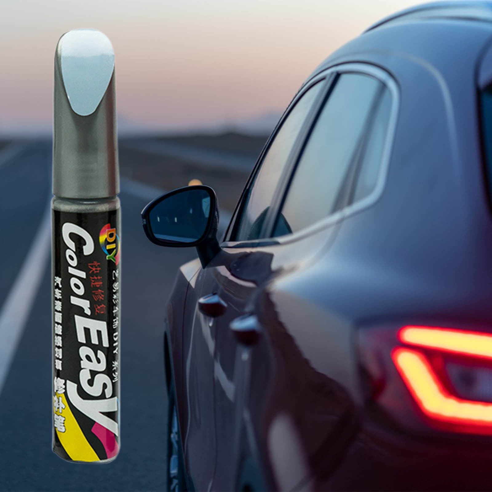 Ganfancp Car Paint Repair Pen, Pearl White Touch up Tool, Easy ...