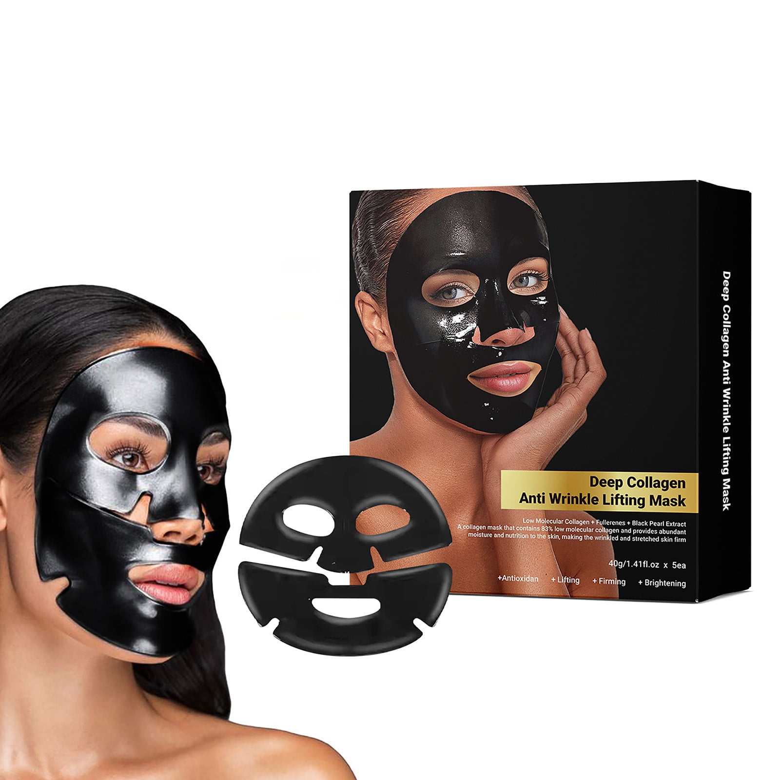 Ganfancp Collagen Mask, Deep Moisturizing Crystal Jelly, Elasticity ...