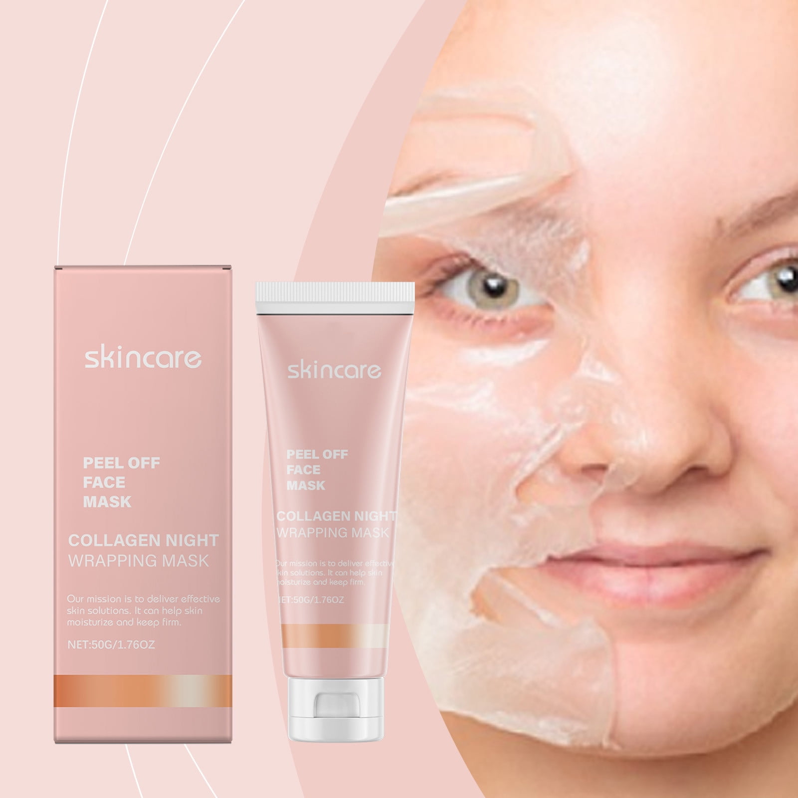 Ganfancp Collagen Peel-Off Mask, Gentle Exfoliation Recipe, Deep ...