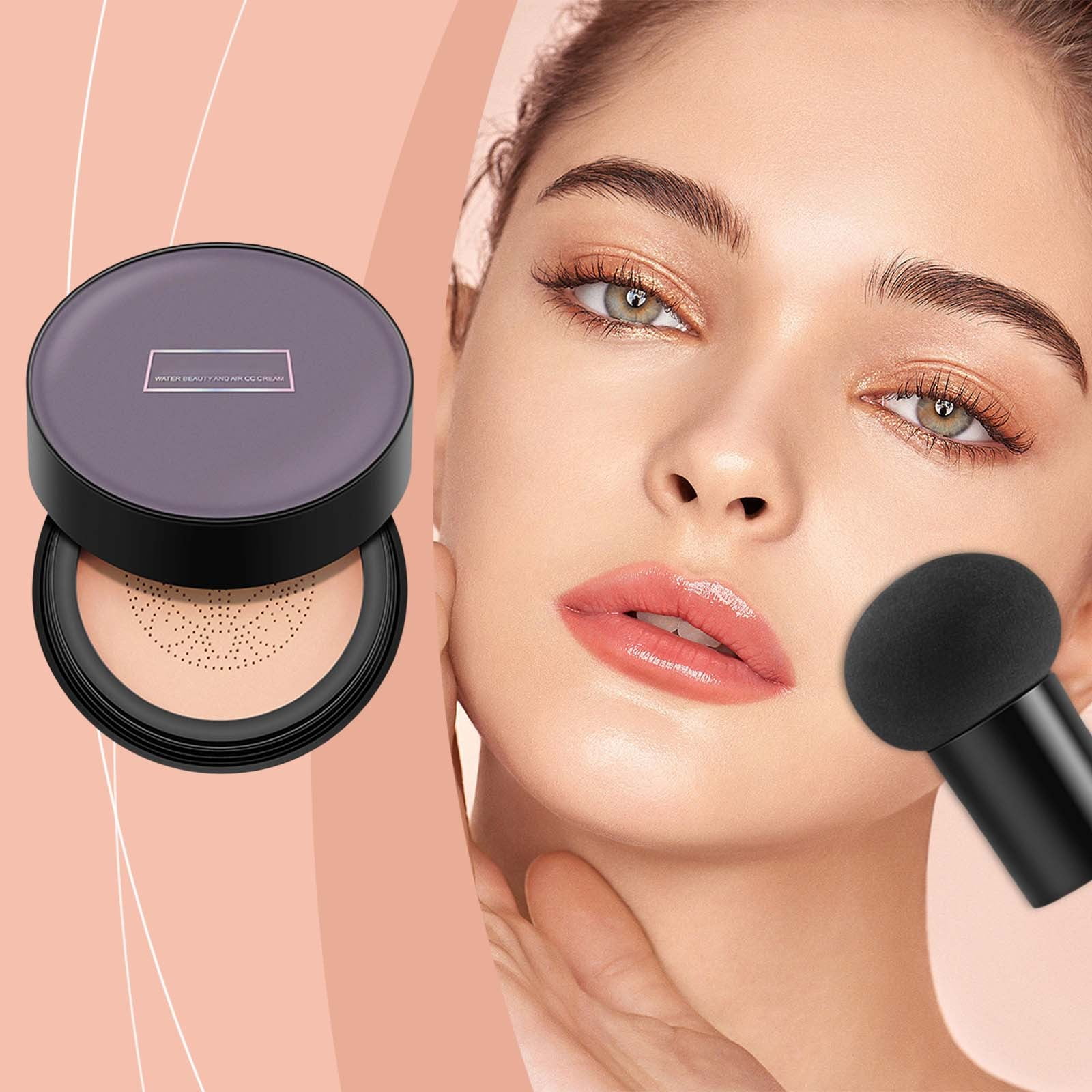 Ganfancp Cushion Cream, Natural Concealer Base, Lightweight Texture ...