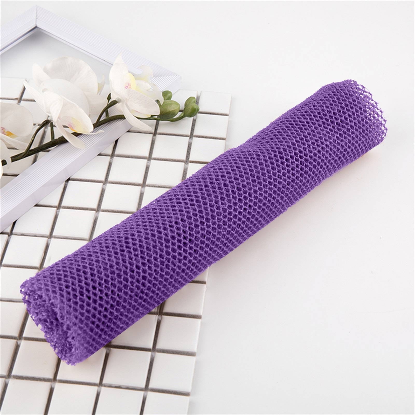 Ganfancp Exfoliating Shower Towel, Fast-Drying Nylon Net, Removes Dead ...