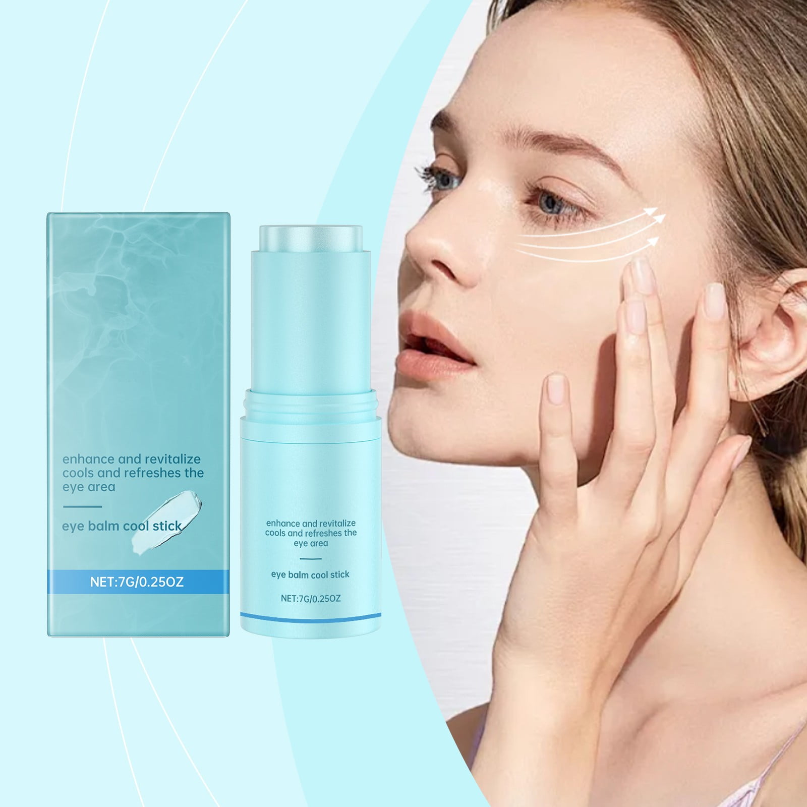 Ganfancp Eye Care Stick, Moisturizing Eye Serum, Portable Hydration ...