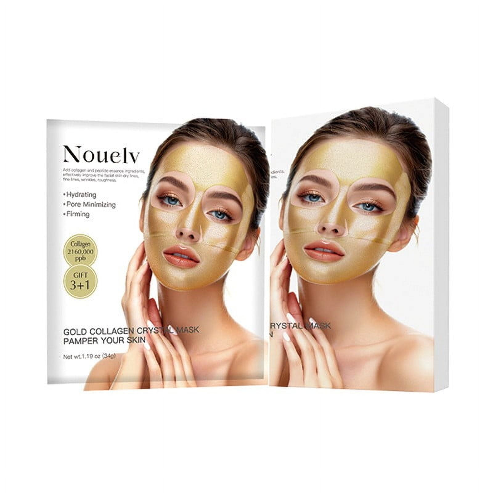 Ganfancp Gold Plated Facial Mask, Deeply Moisturizing 34Ml Mask ...
