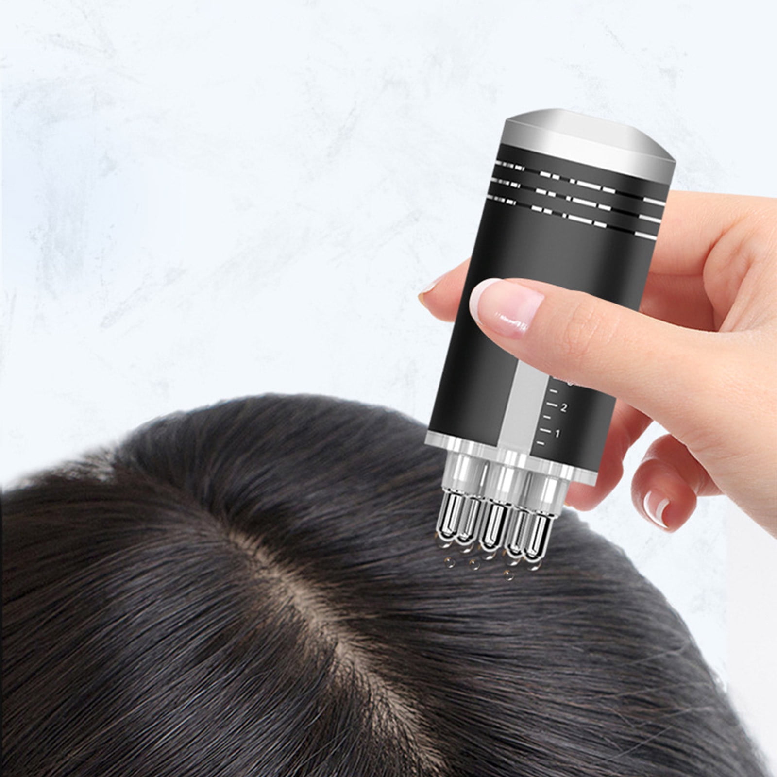 Ganfancp Hair Oil Applicator, Precision Measurement Scalp Oil Dispenser ...