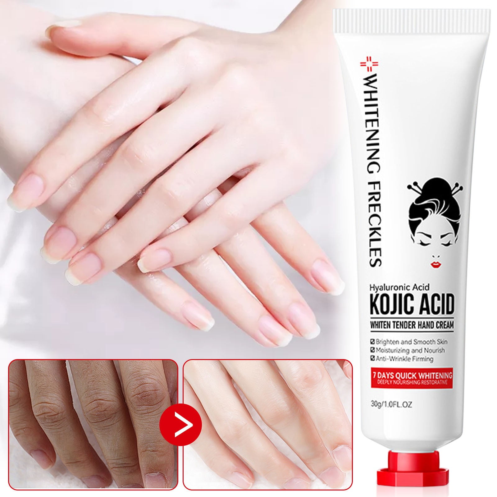 Ganfancp Hand Cream, Nourishing Hydration Recipe, Firming Against-Aging ...