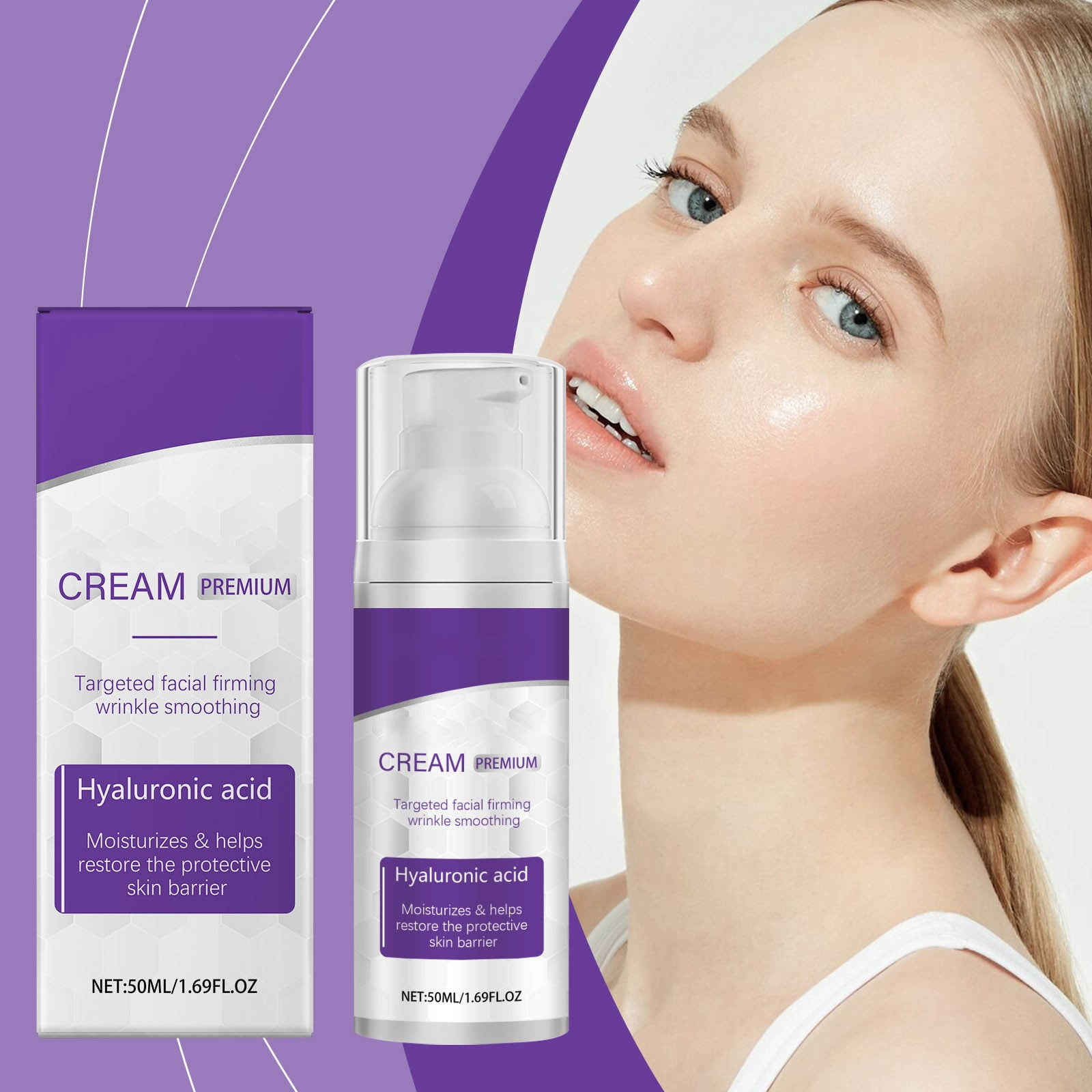 Ganfancp Instant Face Lift Cream, Firming Recipe, Smooths Fine Lines ...