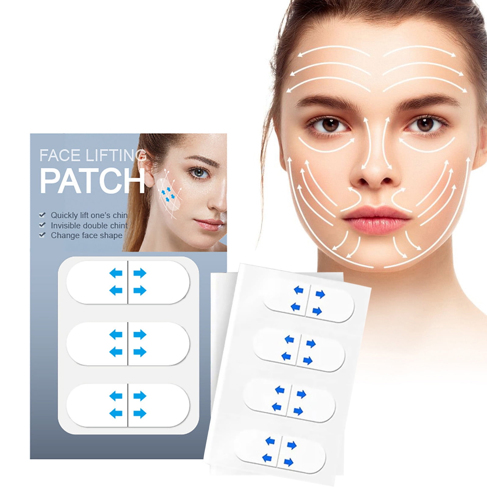 Ganfancp Invisible Face Lifter, Instant Neck Lifting Tape, Breathable ...