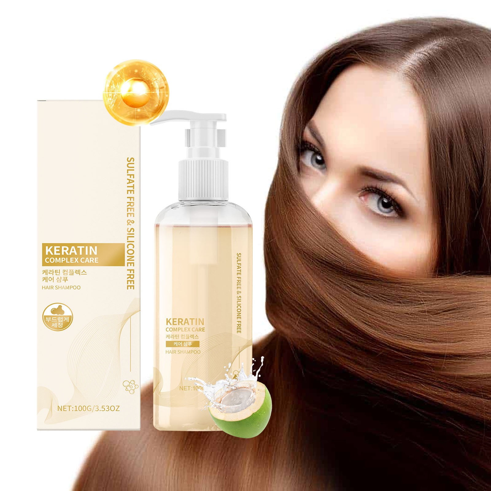 Ganfancp Keratin Shampoo, Moisturizing Hair Repair Recipe, Smoothing ...