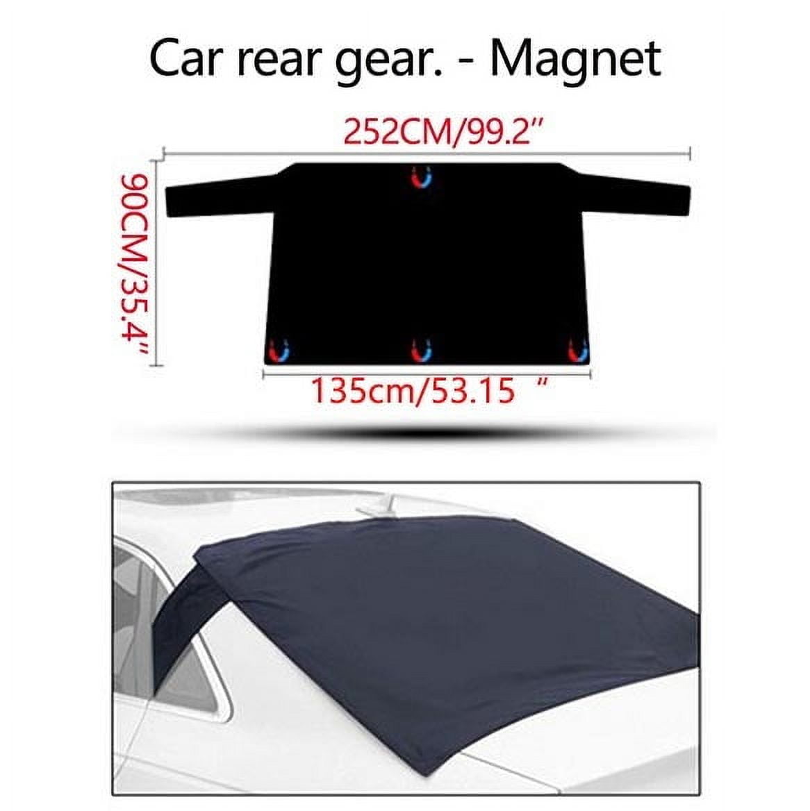Ganfancp Magnetic Car Windshield Cover, All-Season Protection, Snow Ice ...