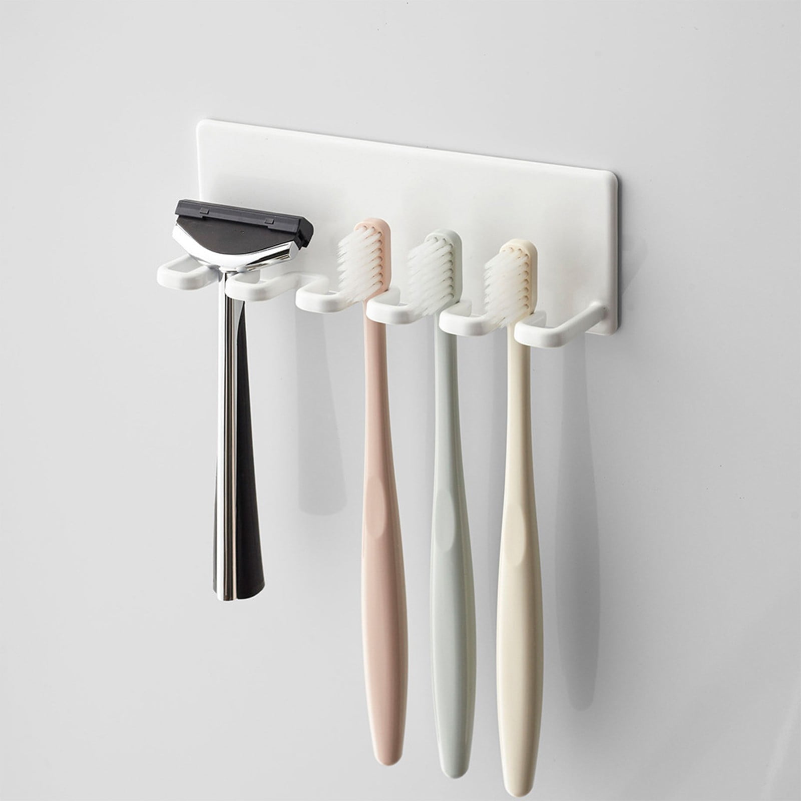 Ganfancp Metal Wall Mounted Hook, Nail Free No Drill Design, Easy ...