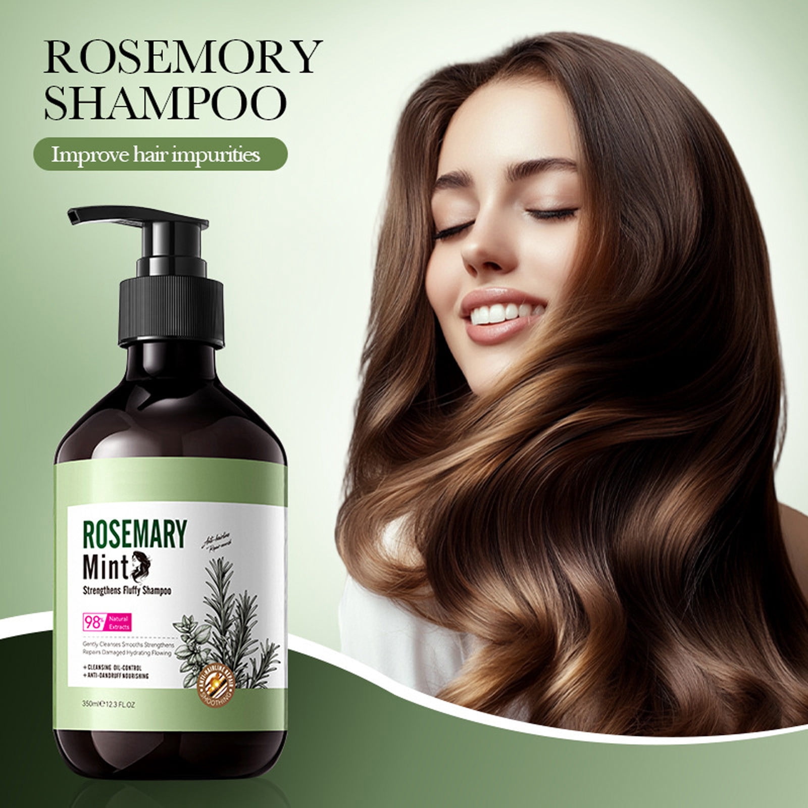 Ganfancp Mint Shampoo, Strengthening Nourishing Recipe, Volumizing ...