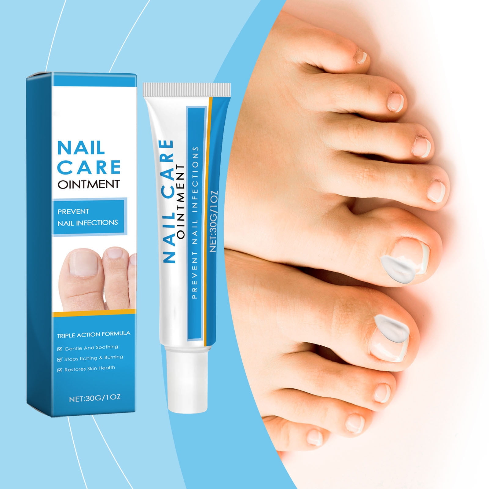 Ganfancp Nail Repair Pen, Nourishing Oil Pair Pack, Effective for ...