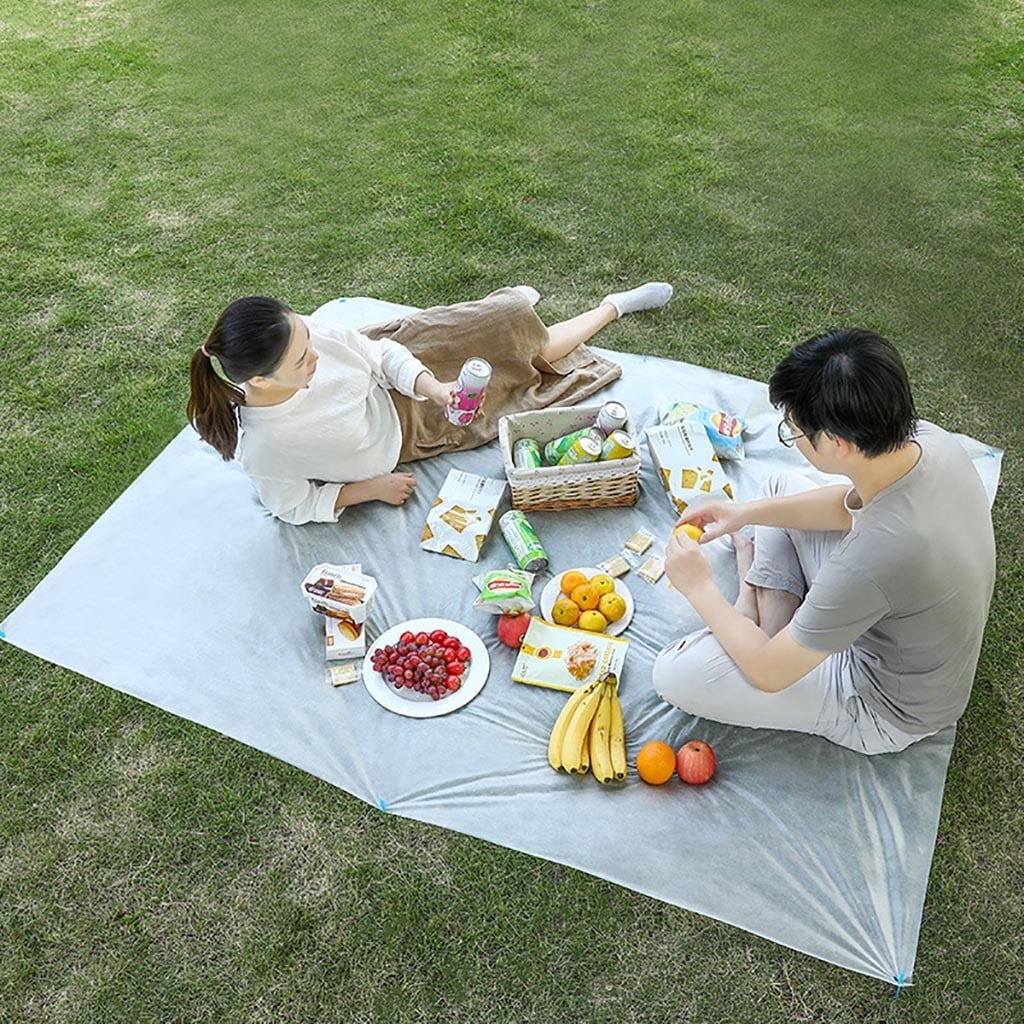 Ganfancp Outdoor Picnic Mat, Portable Camping Beach Mat, Lightweight ...