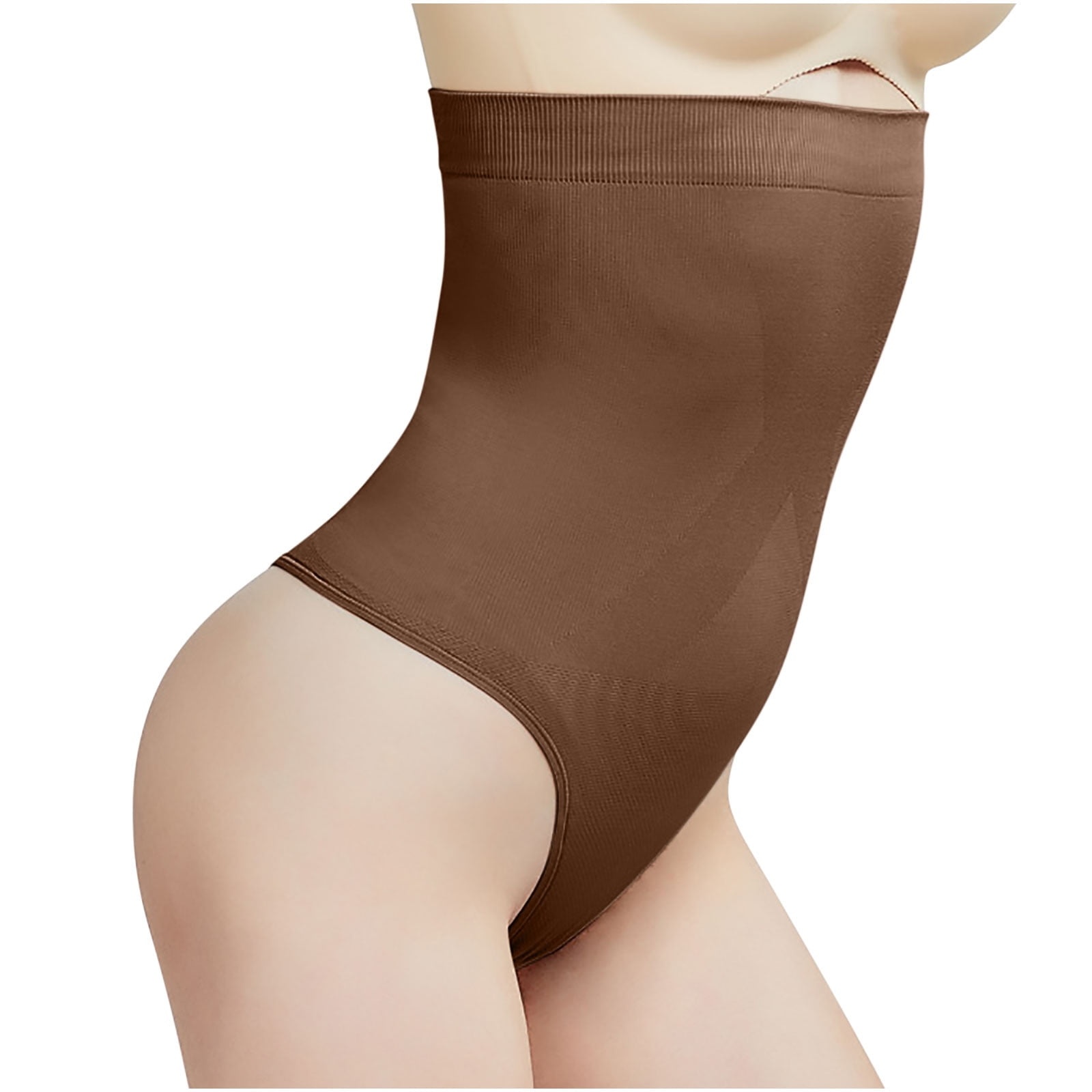 Ganfancp Shapewear Sexy Solid Friendly Thong Shapewear Tummy Control