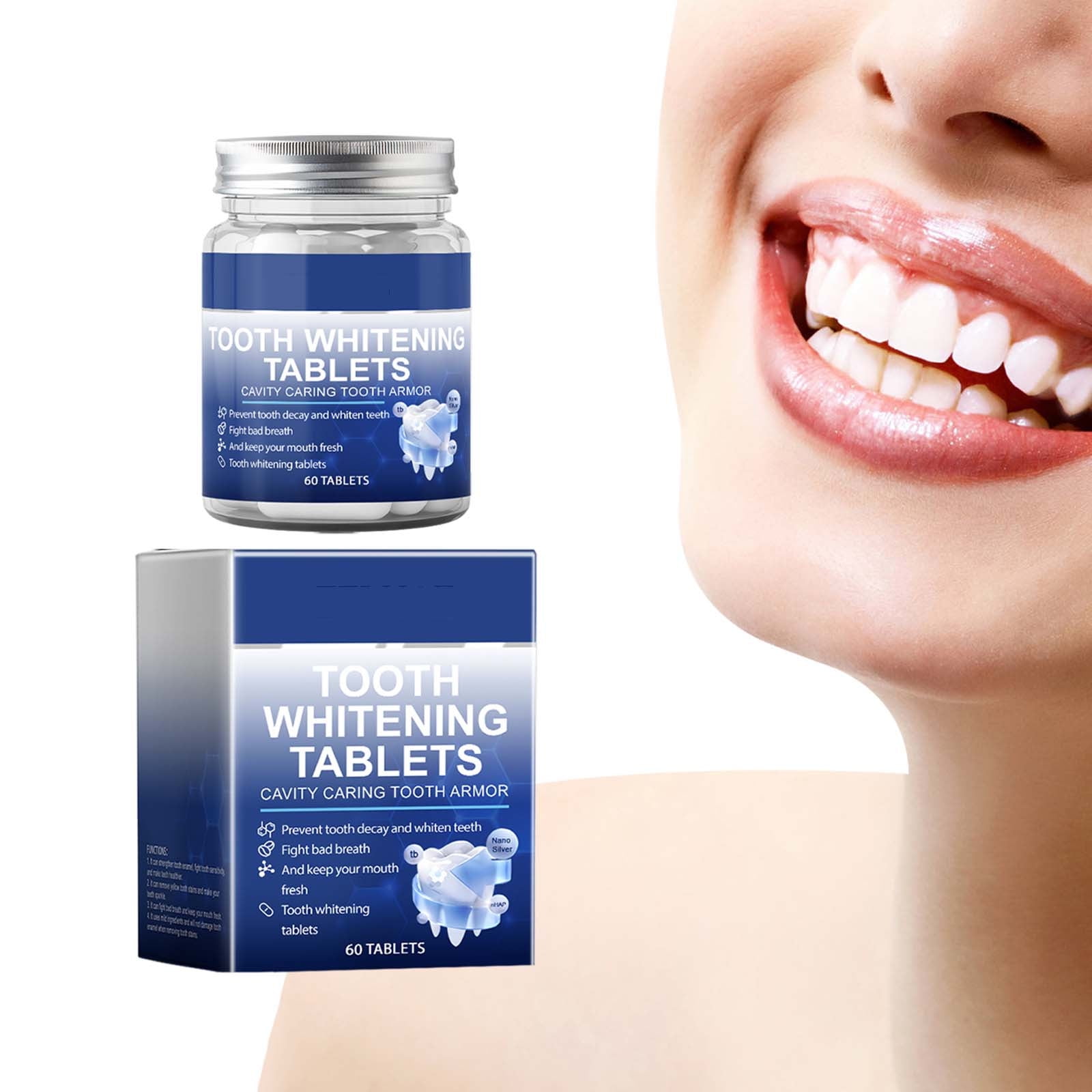 Ganfancp Toothpaste Tablets, Brightening White Teeth Recipe, Gentle ...