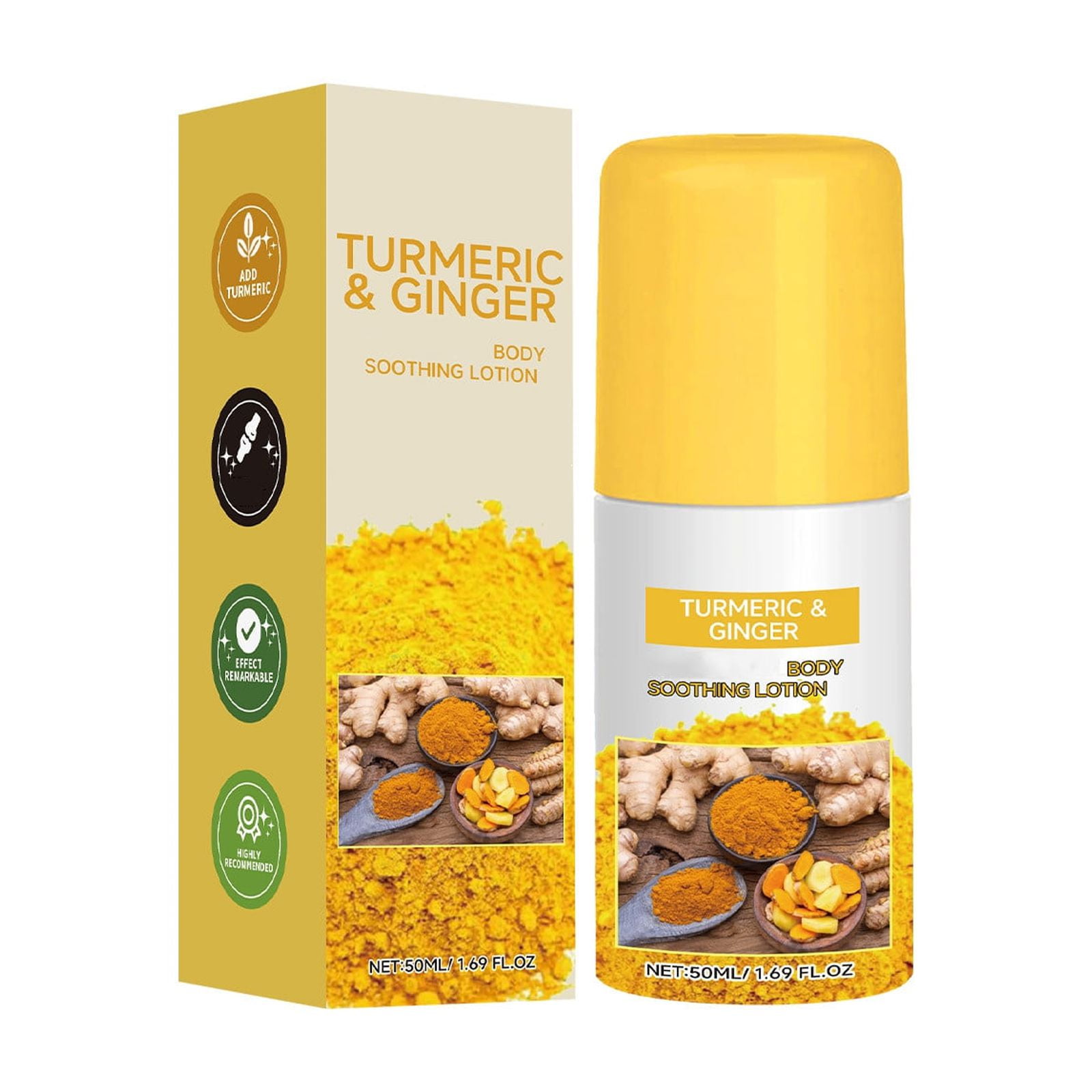 Ganfancp Turmeric Ginger Lotion, Natural Antioxidant Body Care ...