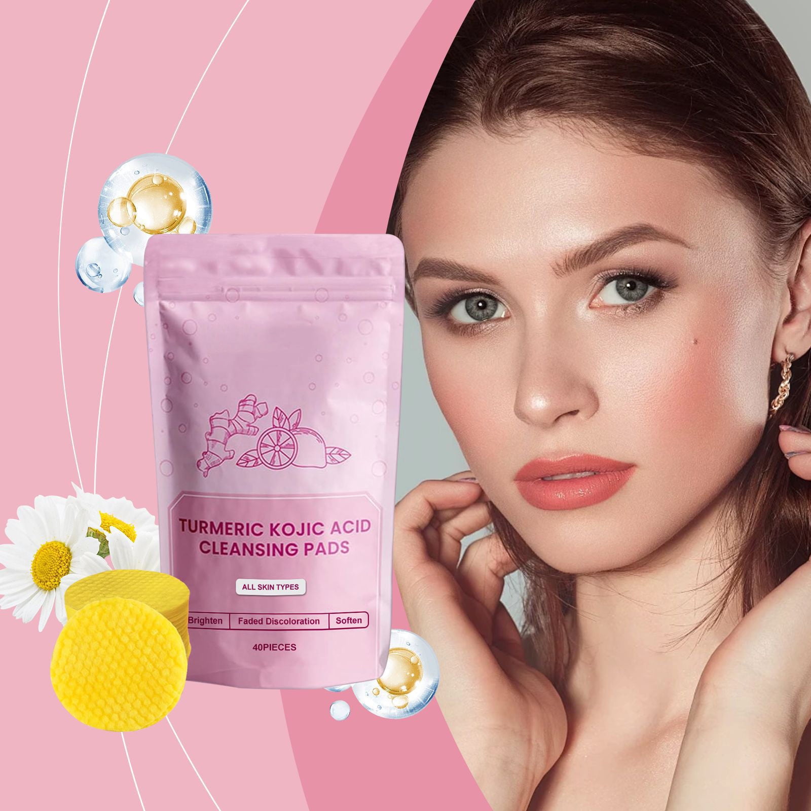 Ganfancp Turmeric Sponge Cleansing Tablets, Antioxidant Properties ...