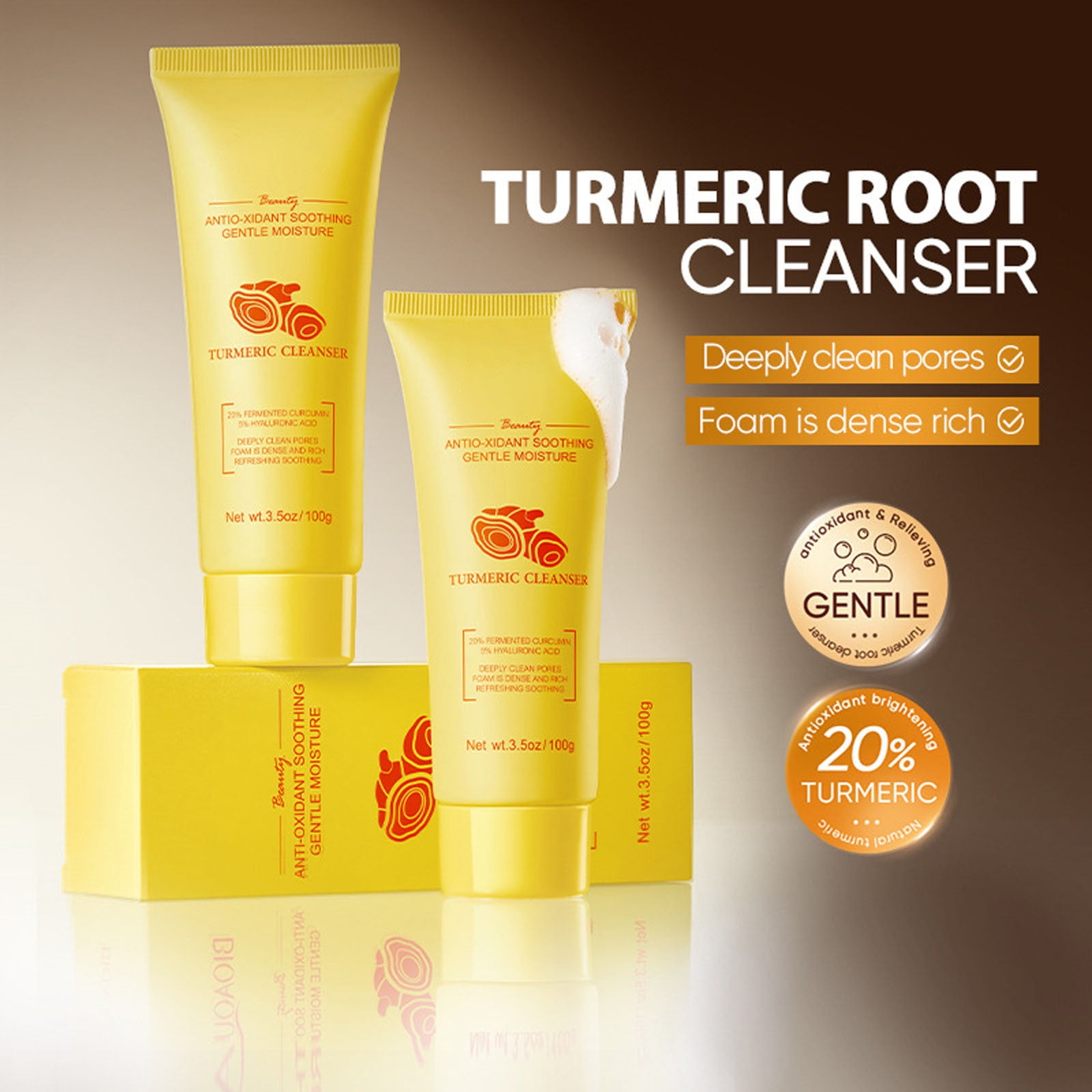 Ganfancp Whitening Cleanser, Revitalizing Facial Wash, Brightening ...