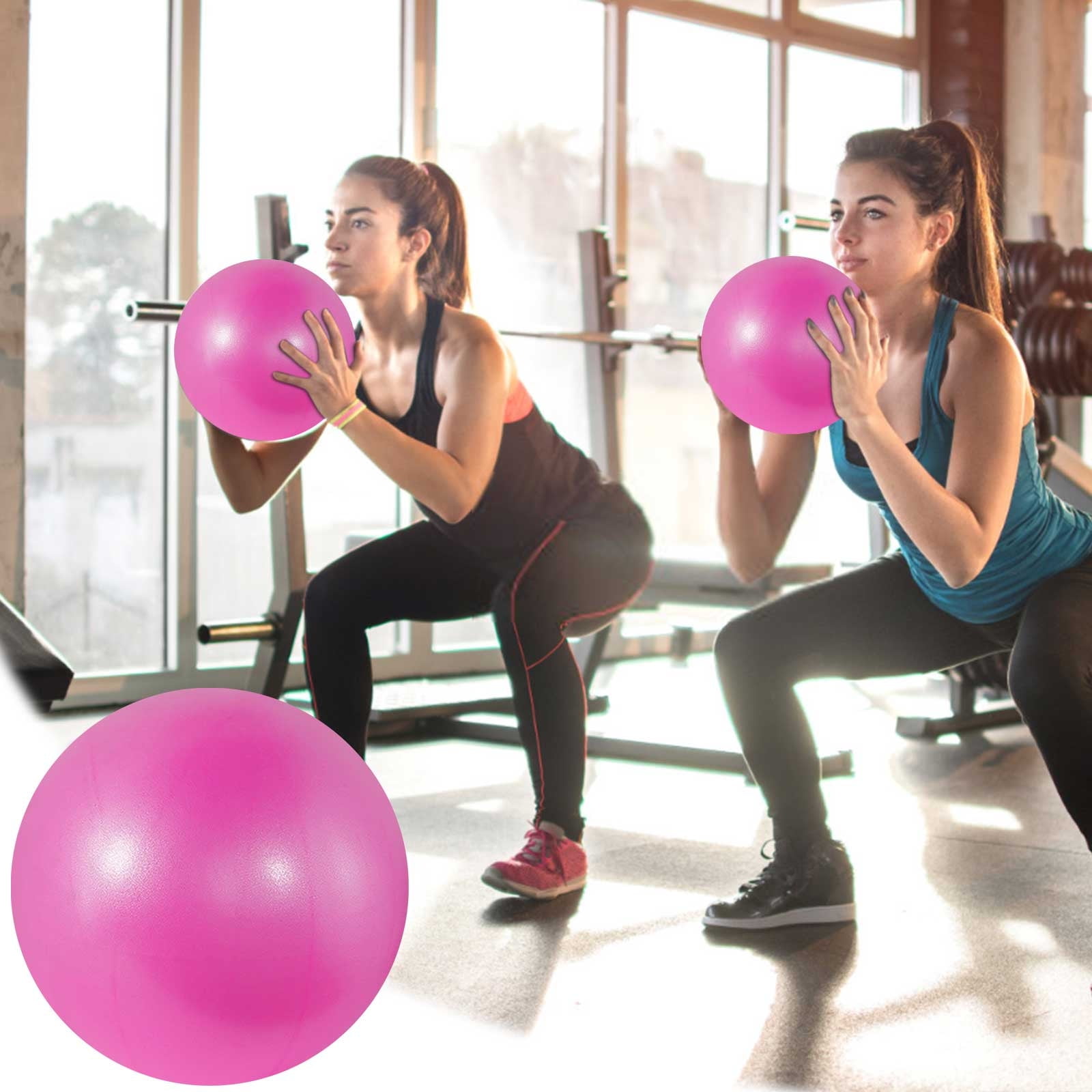 Ganfancp Yoga , Compact 25Cm Fitness Ball, Durable Pvc Material, Non ...