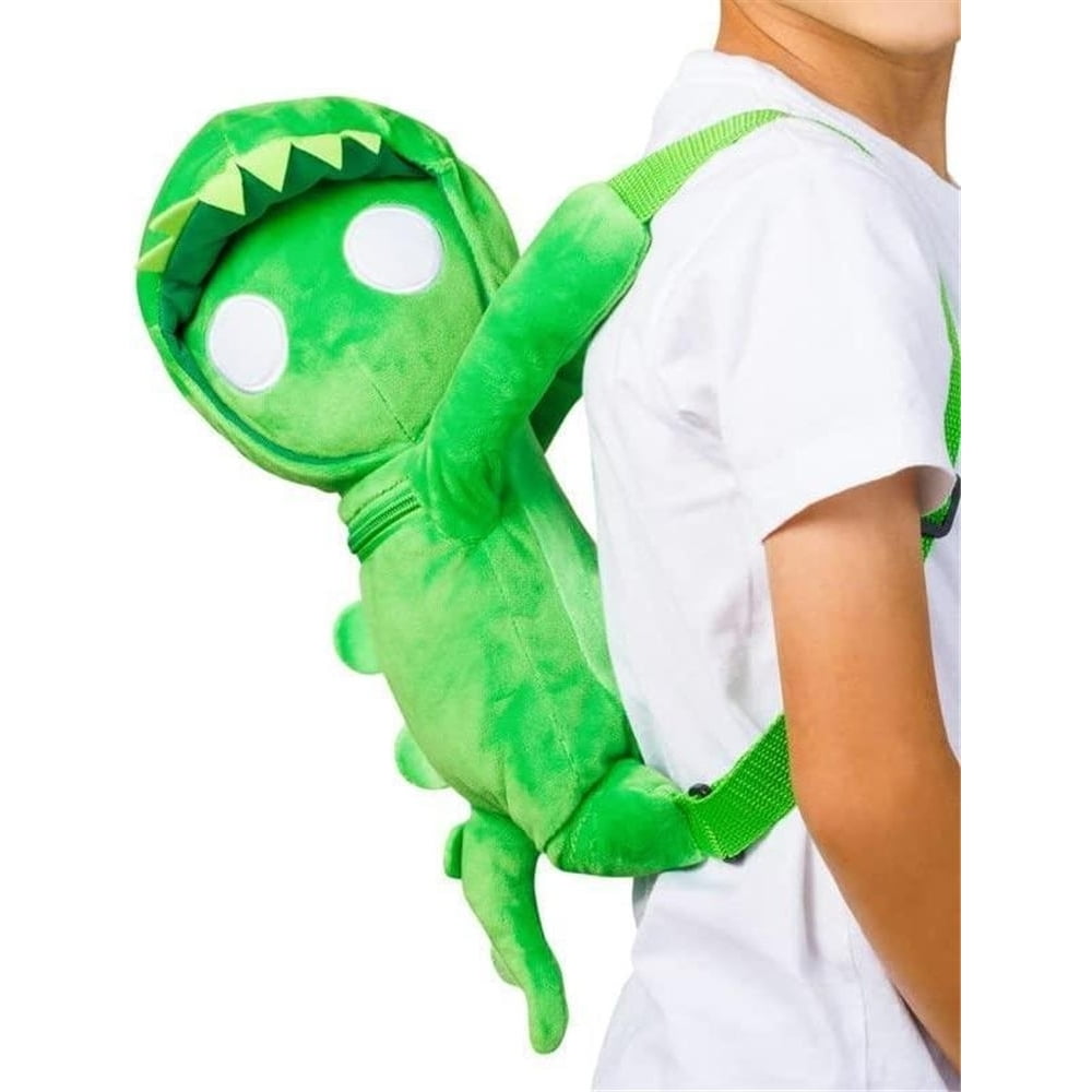 Gang Beasts Green Dragon Plush Backpack School Bag PMI International ...