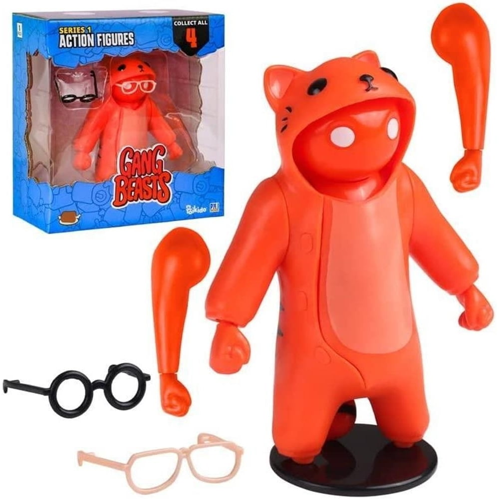 Gang Beasts Red Cat Costume Action Figure PMI International Video Game ...