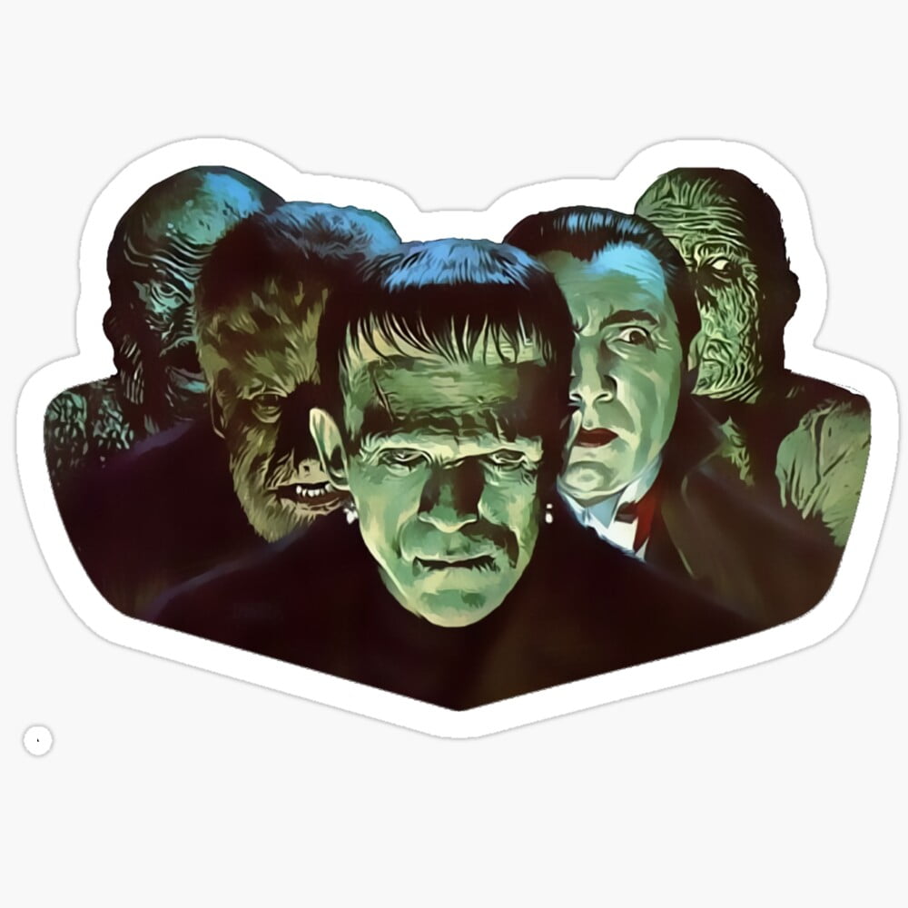 Gang Of Monsters Sticker Phone Decal Water Bottle Stickers Car Decals ...