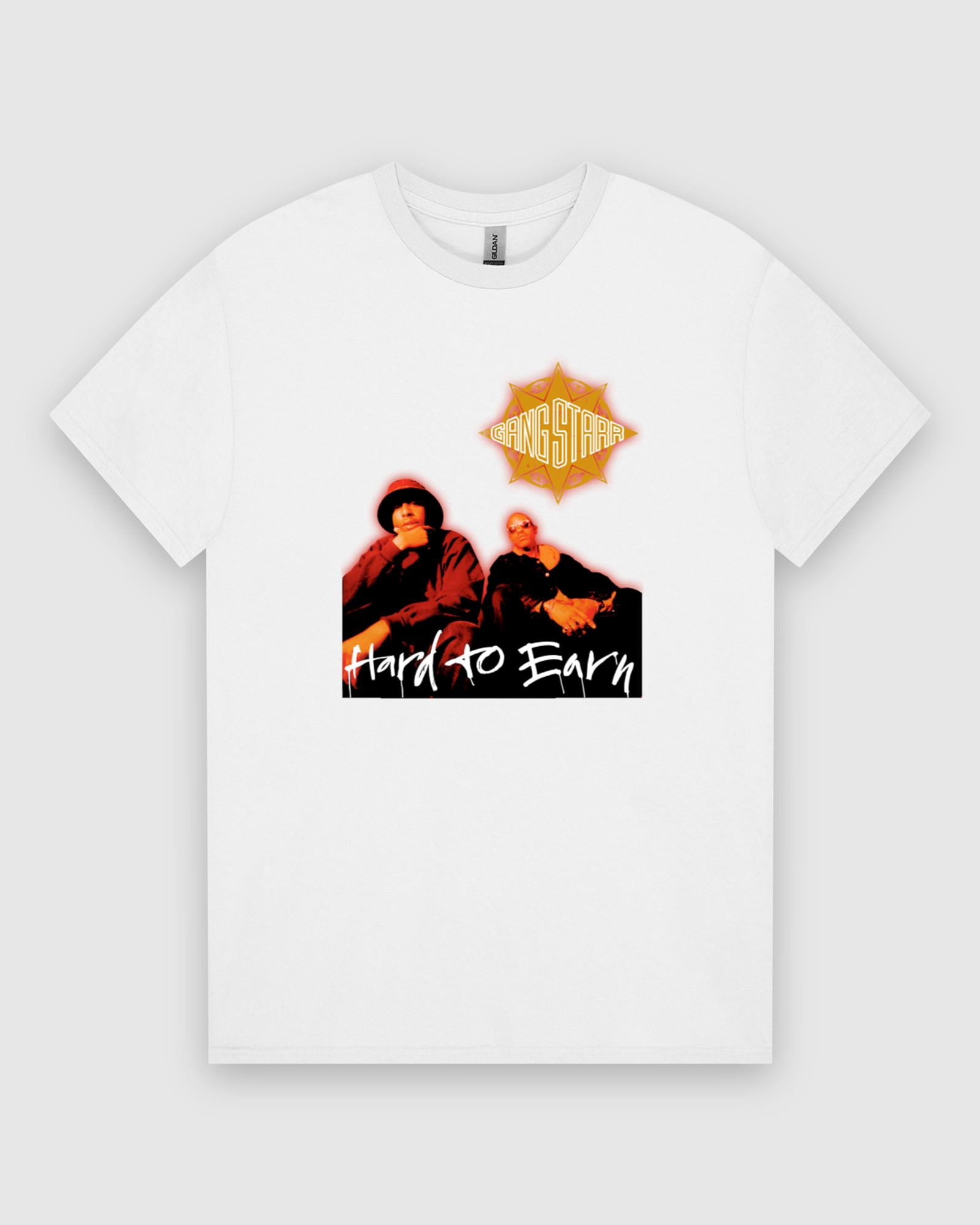 Gang Starr Hard to Earn 90s East Coast Hip Hop T-Shirt, for men & women ...