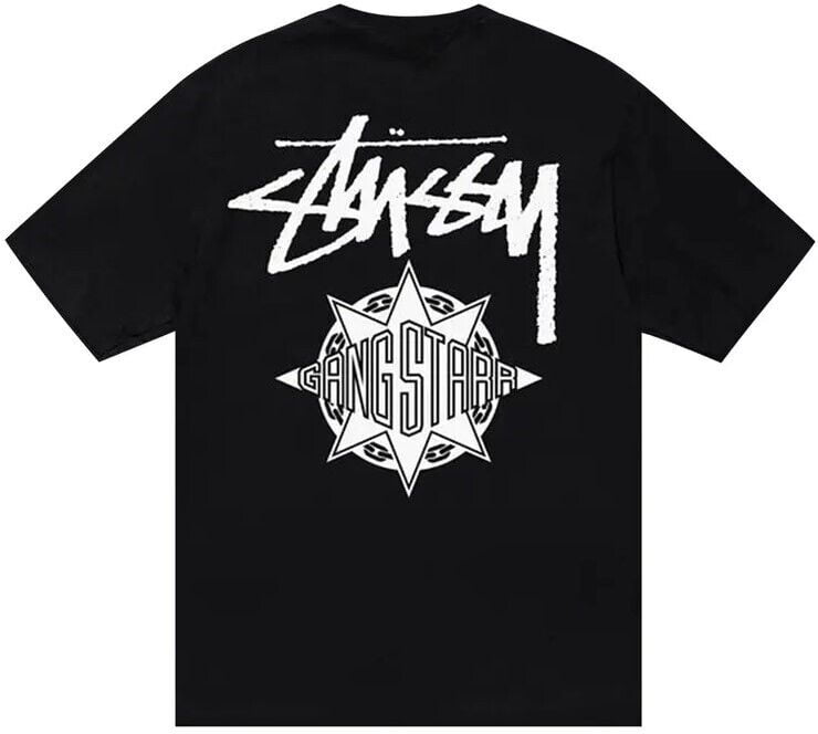 Gang Starr T Shirt - hip hop classic - DJ Premier GURU logo mass appeal ...