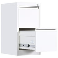 Linon Peggy 2-Drawer File Cabinet, White - Walmart.com