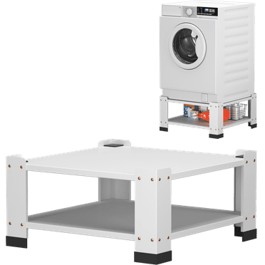 "Matalde 2-in-1 Heavy Duty Washer Dryer Pedestal, 28"" Laundry Riser ...