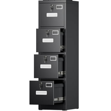 5 Drawer File Cabinet with Lock, Vertical File Cabinet with Lock ...