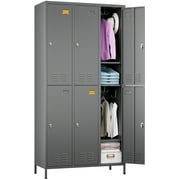 Storage Lockers Full Length Shelving