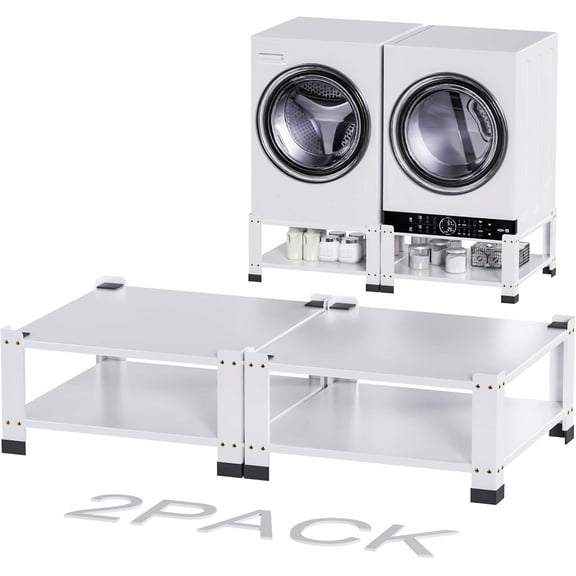 VEVOR Laundry Pedestal, 16.1 in Height, 27.5 x 27.5 in Washer and Dryer ...